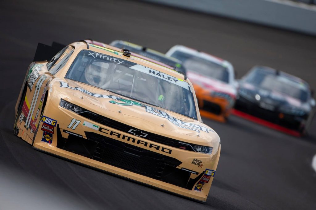 Haley Running Special Braun Family Paint Scheme at Home Track ...